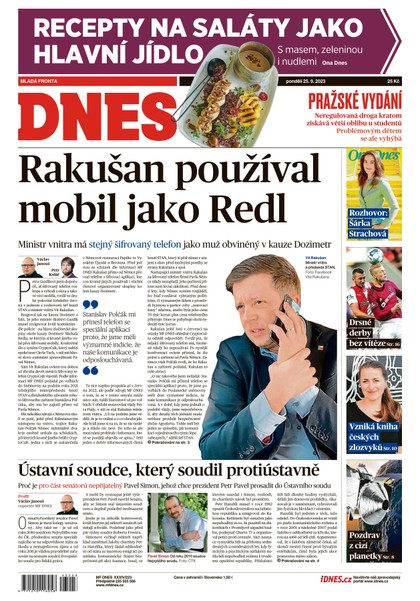 Časopis MF DNES - 25.9.2023 | Digiport