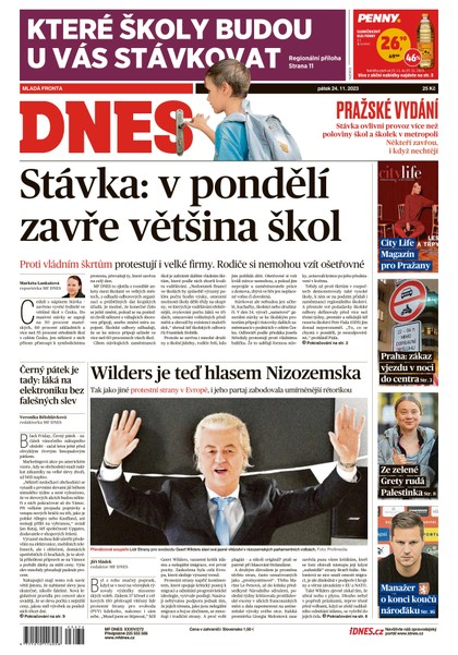 Časopis MF DNES - 24.11.2023 | Digiport